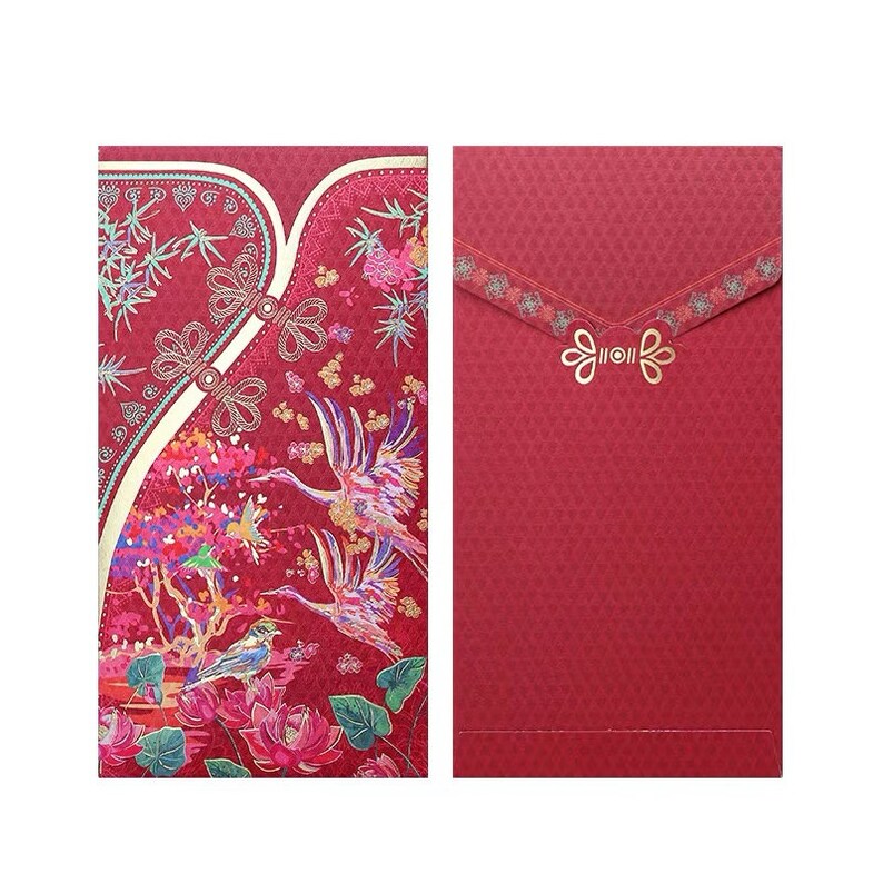 Chinese Red Packets for New Year CNY Lai See Chinese Red - Etsy