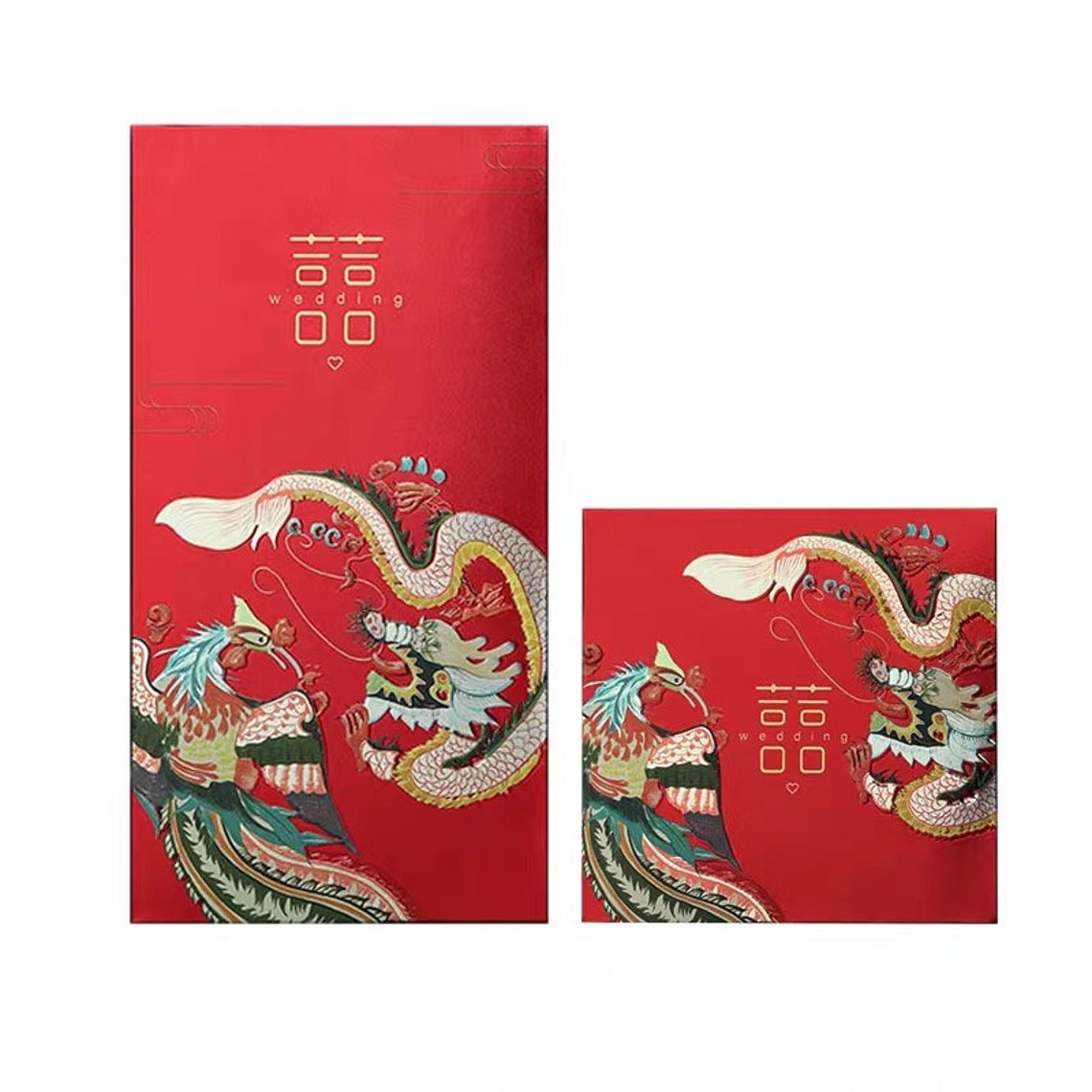 Chinese Wedding 'double-happiness' Wedding Red Packets - Etsy