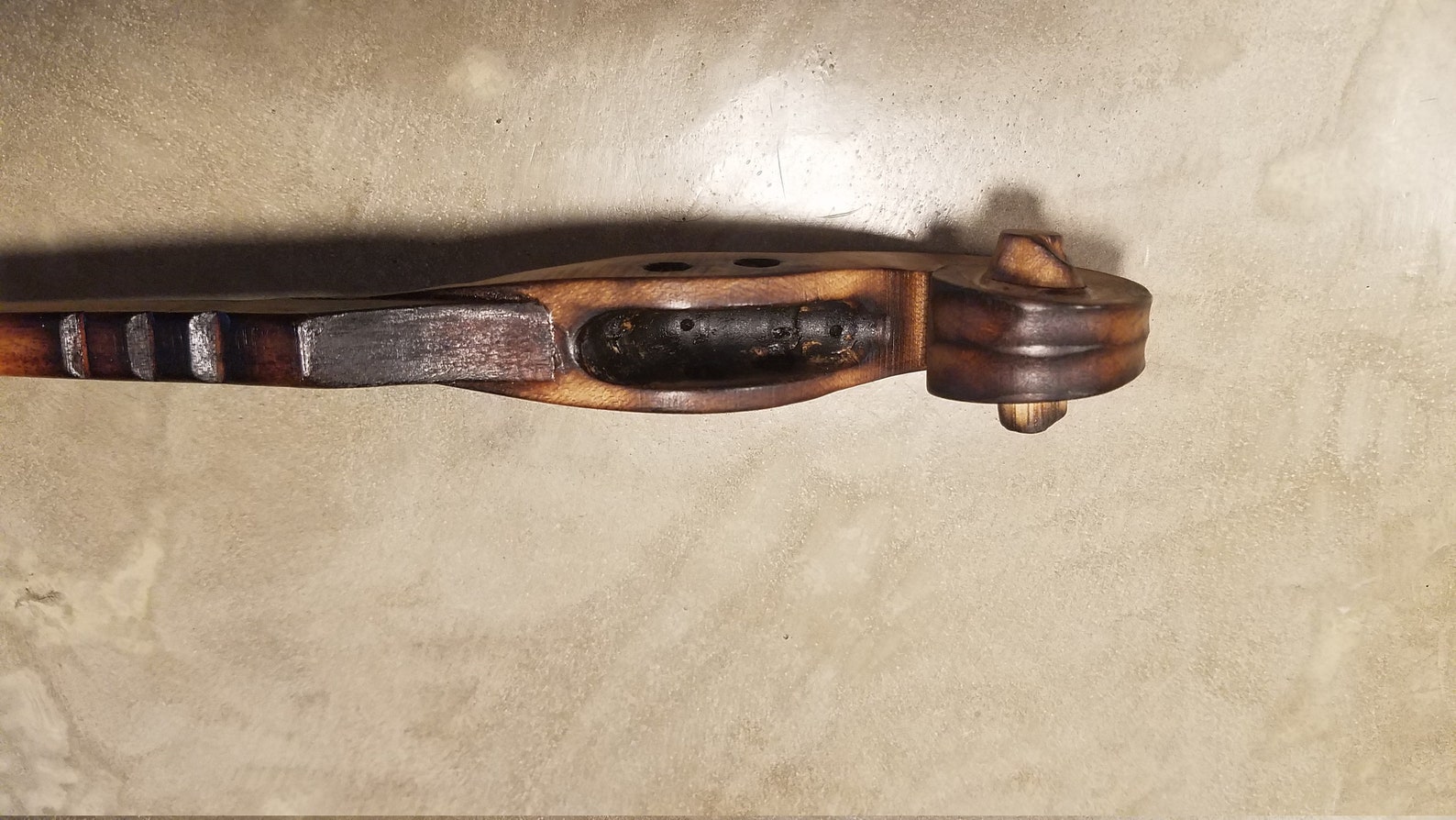 Hand Carved Maple/canary Wood violin Wand 14 - Etsy