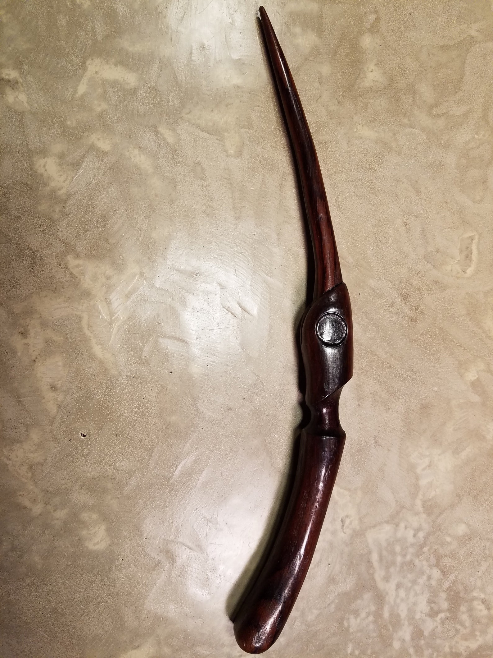 Hand Carved East Indian Rosewood Wand 14 Inches - Etsy