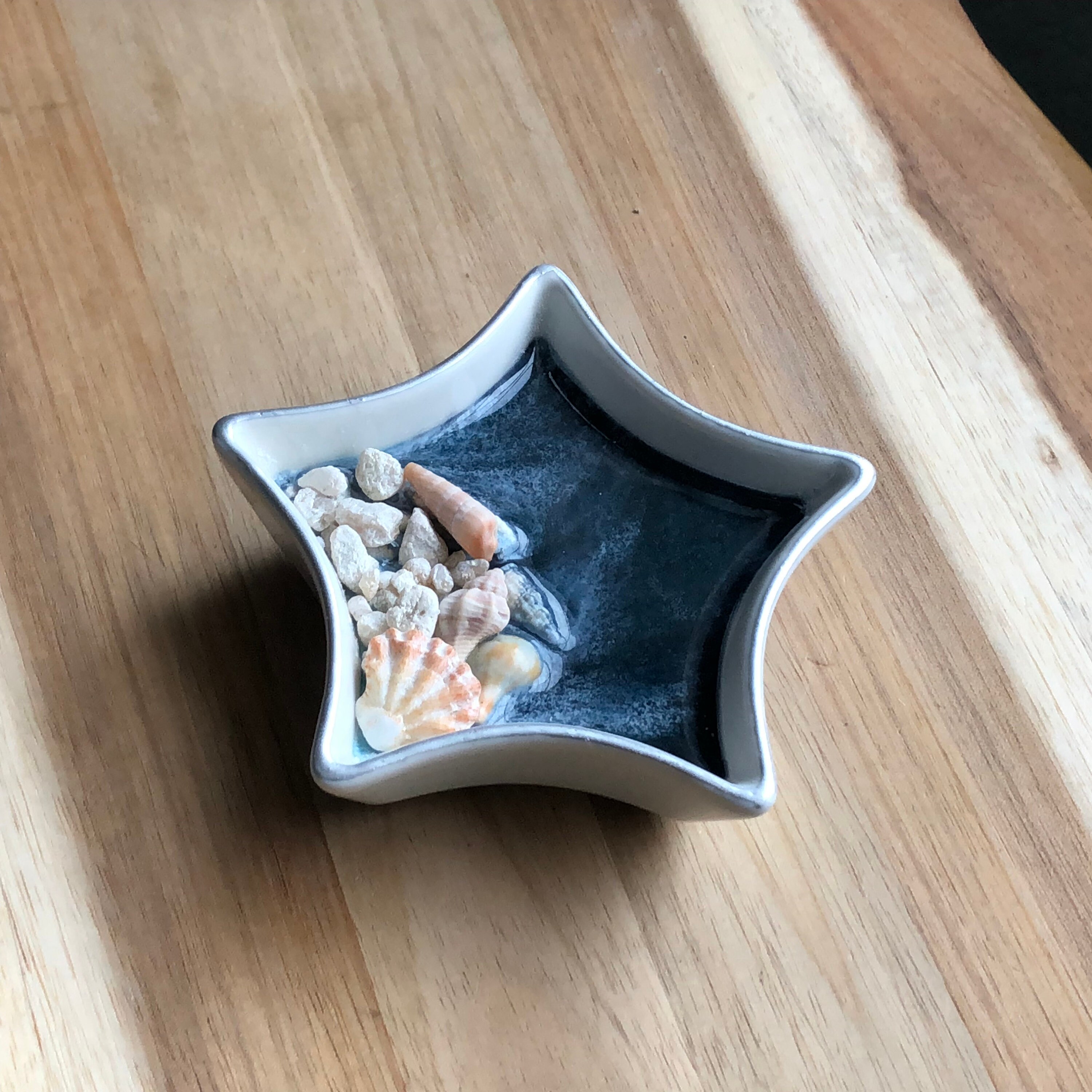 Star Ring Dish Starfish Dish Ocean Wave Art Ocean Inspired - Etsy