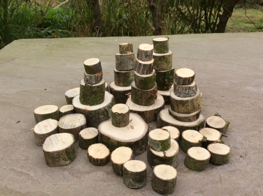 150 Rustic Small Log Slices - Etsy