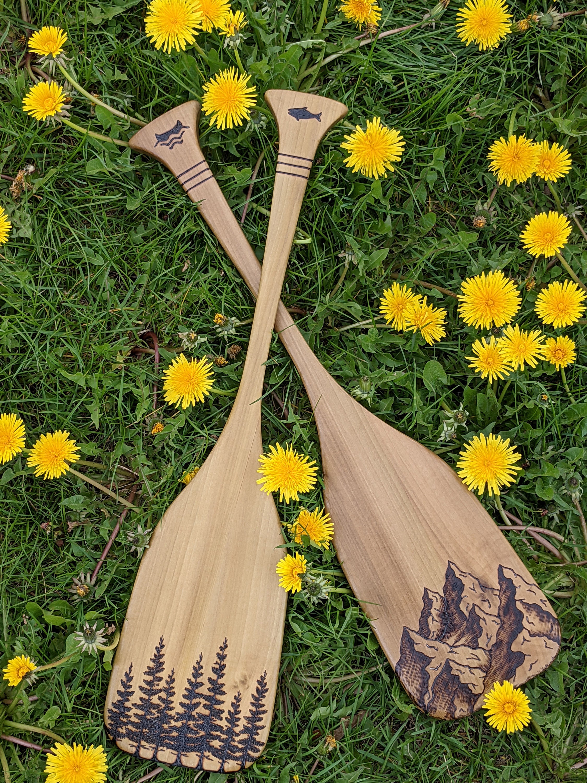 Small Decor Canoe Paddle Plain no paint | Etsy