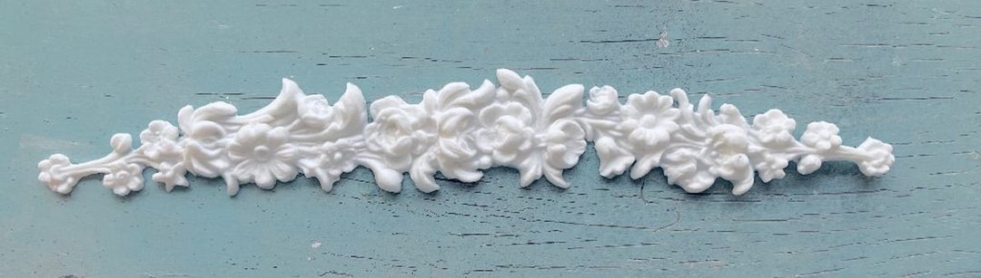 Large Ornate Floral Swag Leaves Furniture Applique - 43-0708 - Etsy