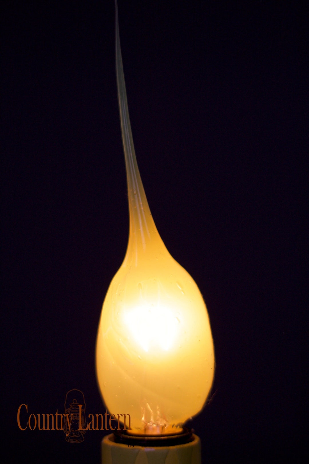 5 Watt Nightlight C7 Bulb - "lemonade" Handmade - Etsy