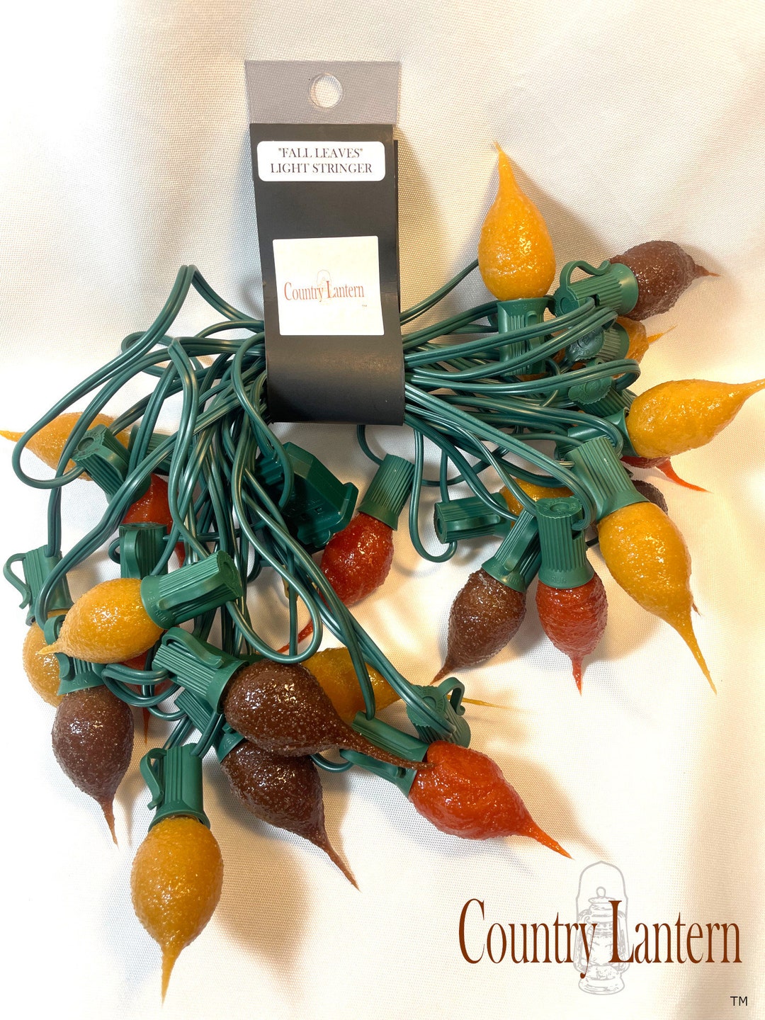 Light Stringer Green Wire Silicone Bulbs Holiday Colors for ...