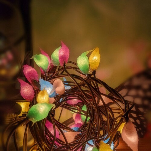 50 Ct. Light String / Strand / Set Brown Cord Clear Teeny - Etsy