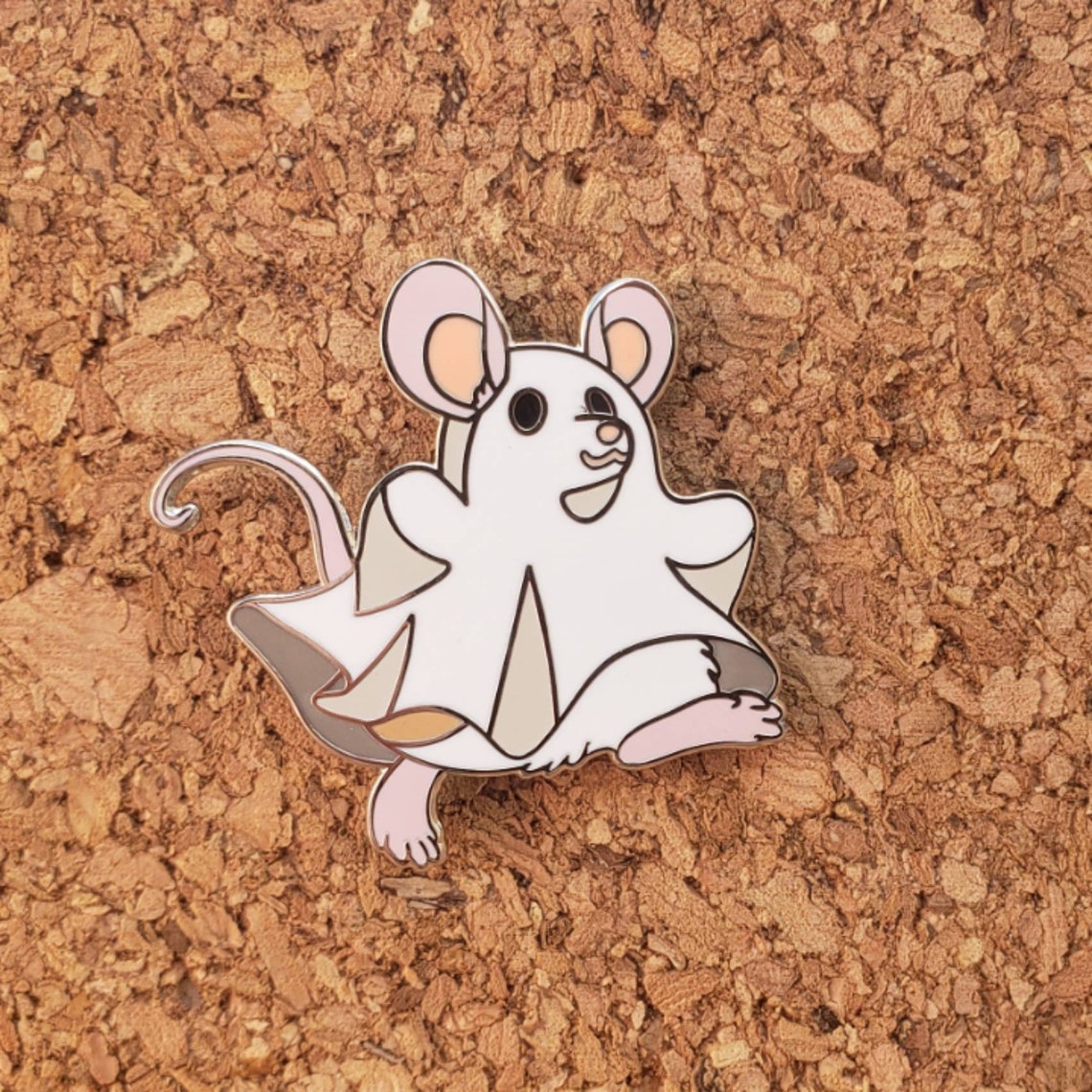 Ghost Mouse Limited Edition Halloween Enamel Pin | Etsy