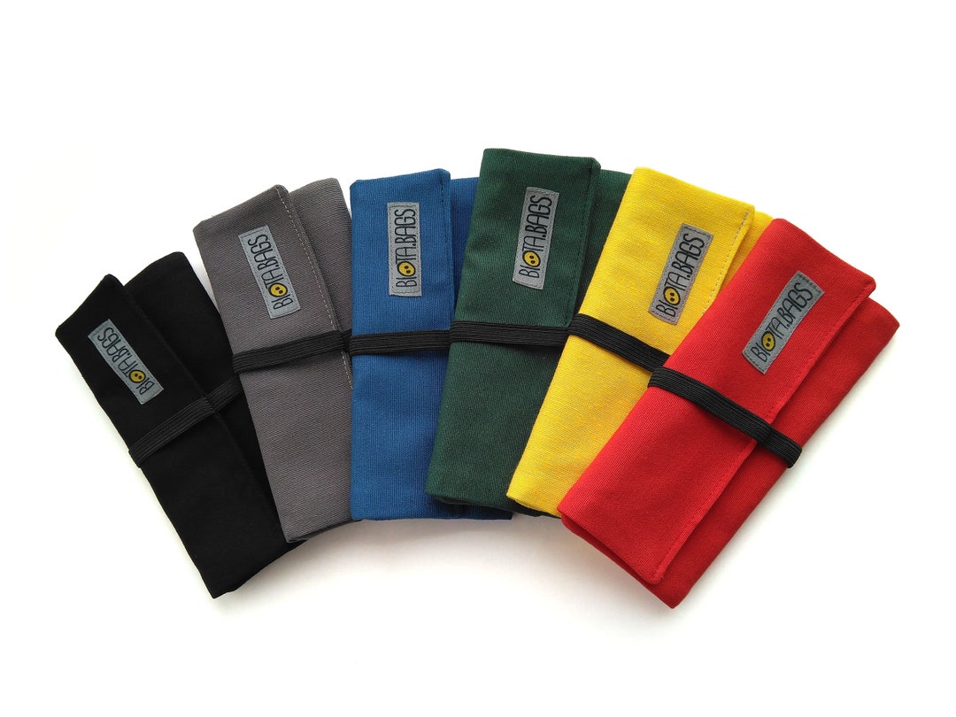 Tobacco Pouch Solid Colors, Tobacco Fabric Pouch With Pockets, Smoking ...