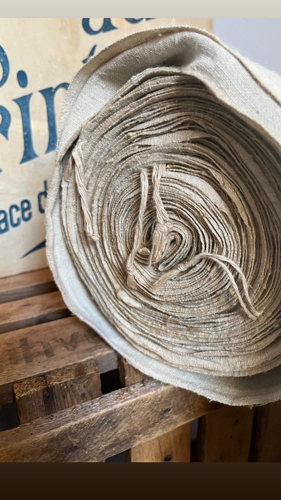 Rarity: 5 Meters of Linen Woven in 1895, Excellent Quality, Clean - Etsy