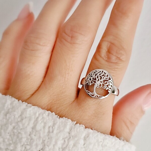 Tree of Life Ring - Etsy