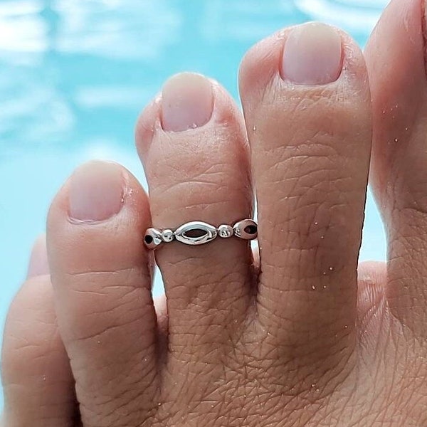 Silver Toe Rings - Etsy