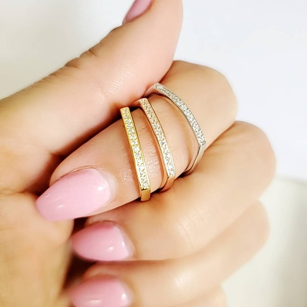 Square Band Ring - Etsy