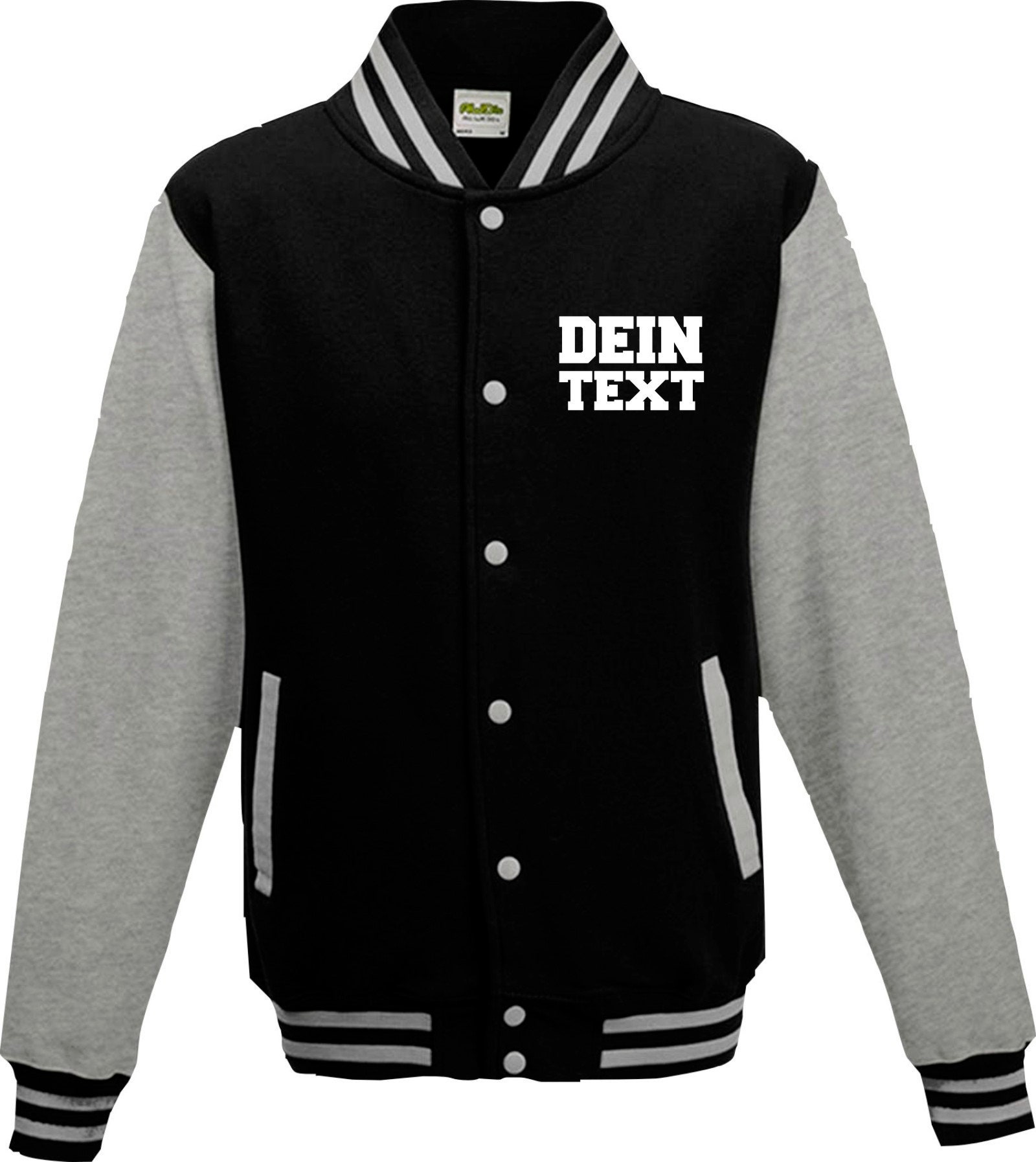 Varsity Jacket College Jacket with desired print on the front/back ...