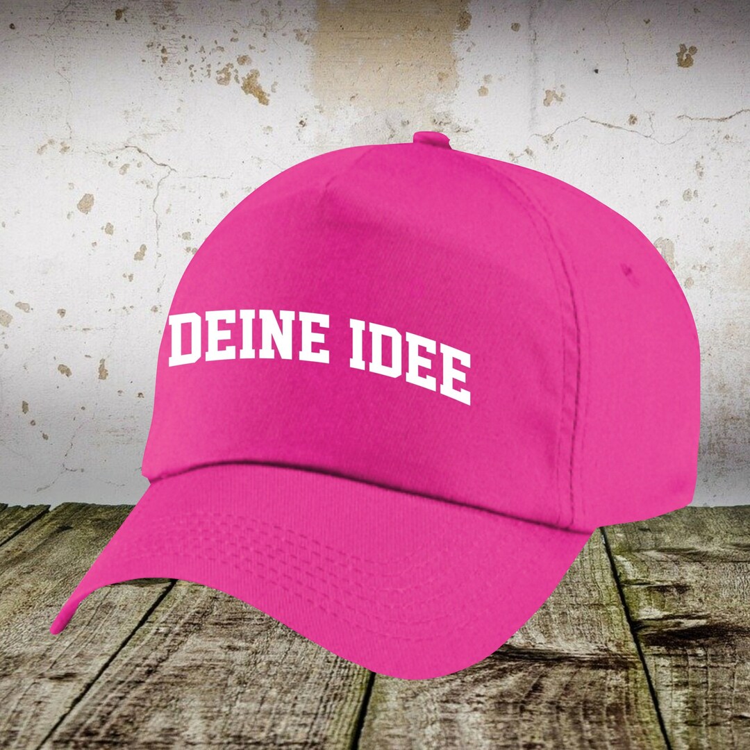 Children Capy Baseballcap With Desired Text Text Idea Cap Hat Your Text ...