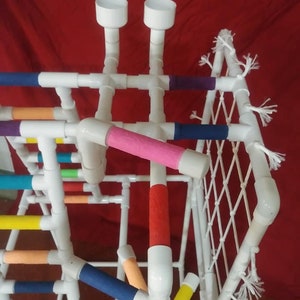 COMBO Larger Play Gym FLOOR Perch *free Shipping* (primate, Monkey ...