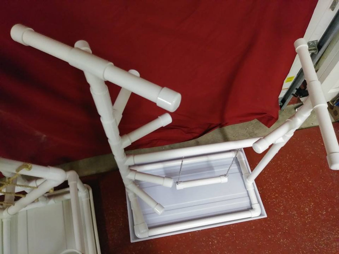 42 Tall 1 PVC Macaw Parrot Perch Stand Swing - Etsy