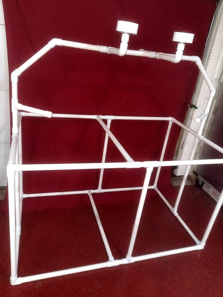 1 PVC Parrot Play Stand 5'x3' Huge Floor Perch - Etsy