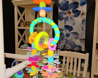 PARROT Toy the FORAGING TUBES Perfect for Pluckers - Etsy