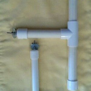 PVC t Perch for Your Small Medium Size Caged Birds Textured Surface 4 ...