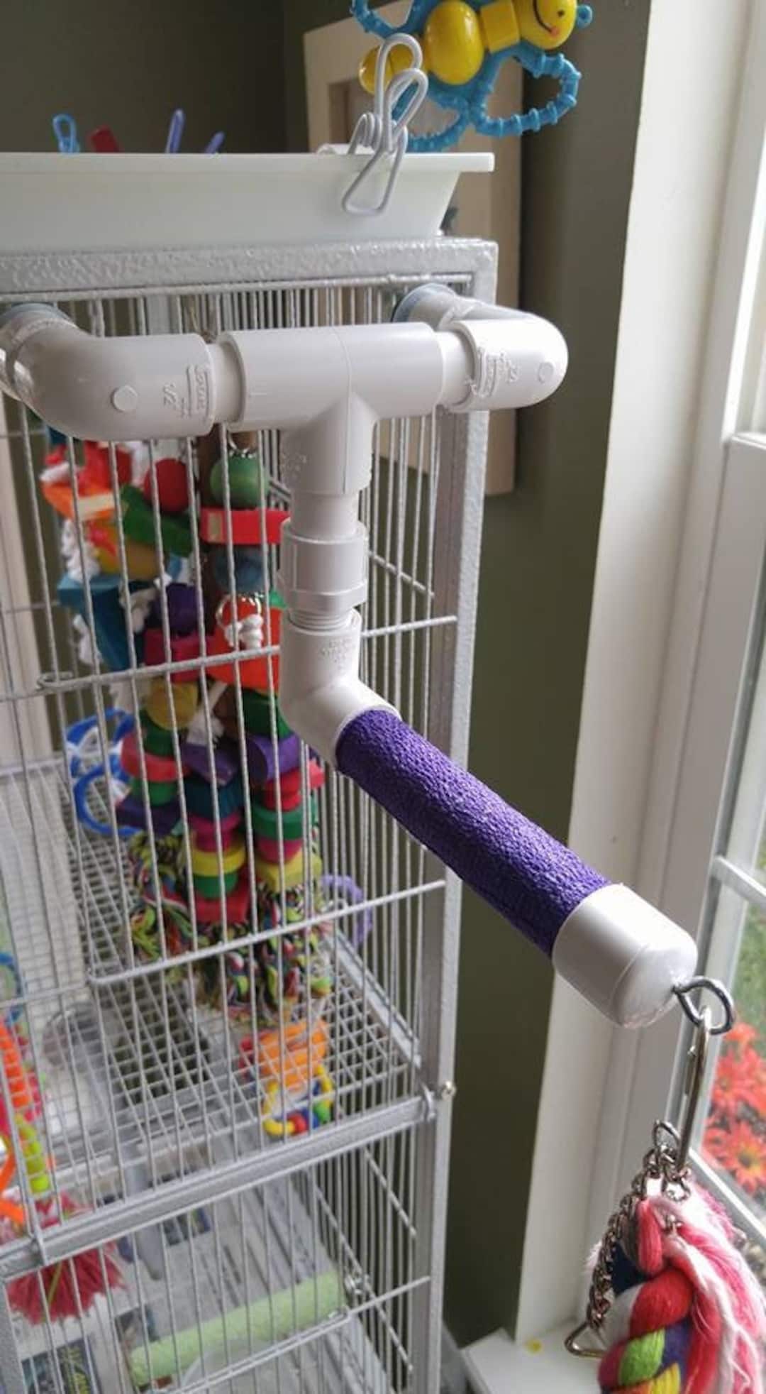 Parrot Cage Perch Play Gym Perch. 1/2" or 3/4"sizes #57 - Etsy