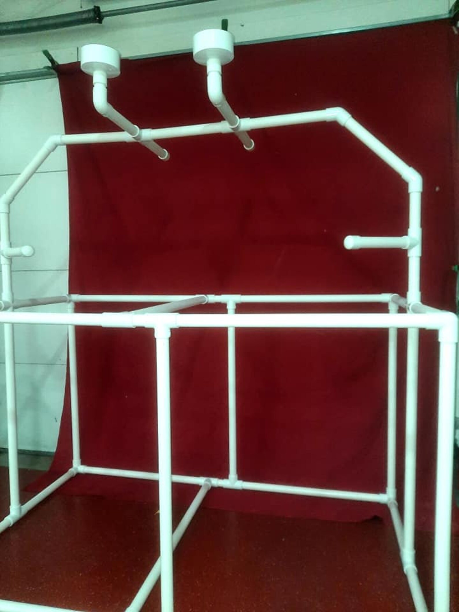 1" PVC Parrot Play Stand 5'x3'- Huge Floor Perch **FREE SHIPPING ...