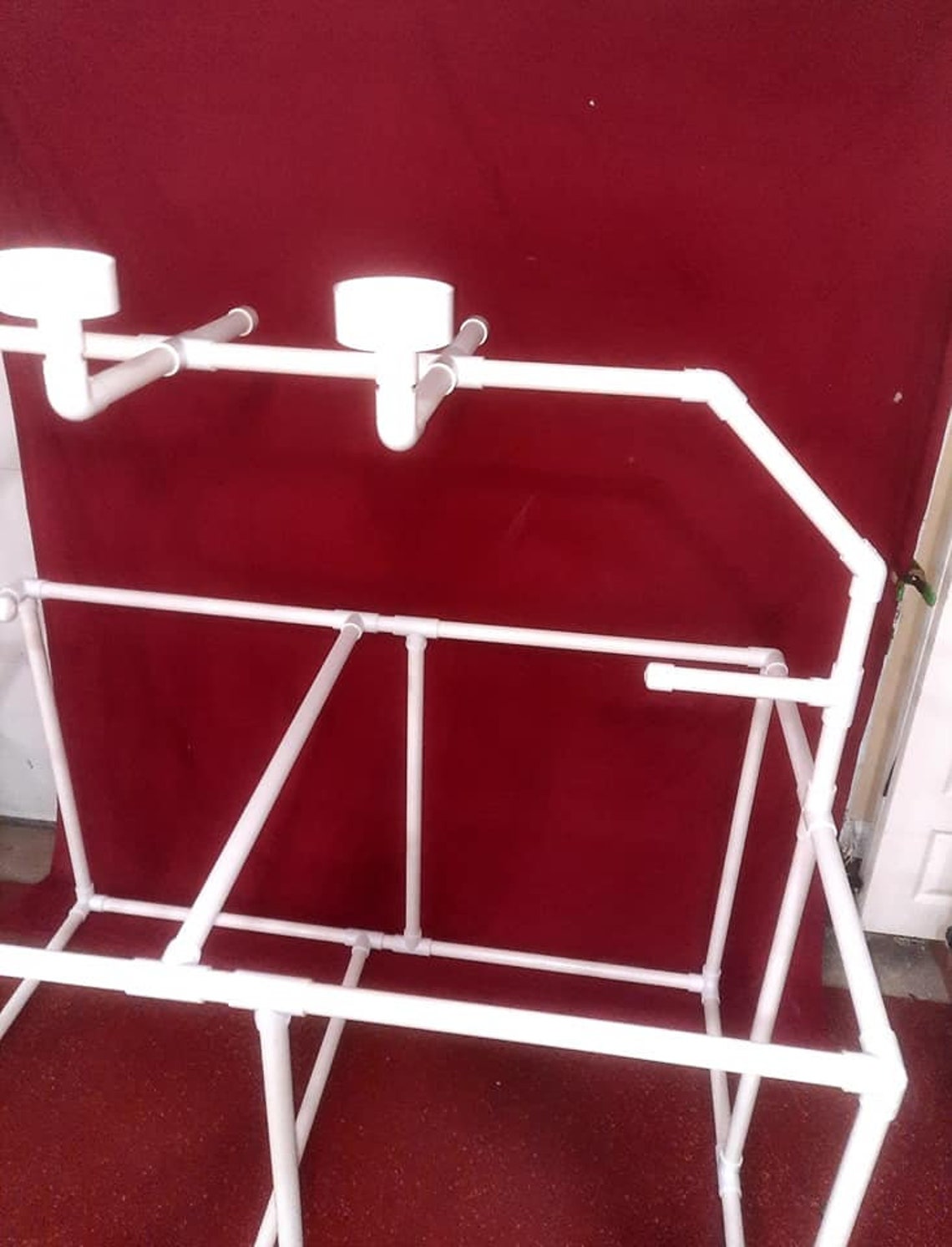 1 PVC Parrot Play Stand 5'x3' Huge Floor Perch - Etsy