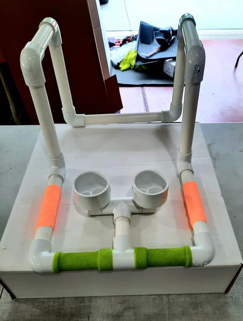 3/4 PVC Travel Bath & Shower Parrot Perch With Treat - Etsy