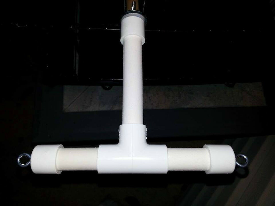 PVC "t" Perch for Your Small \ Medium Size Caged Birds Textured Surface ...