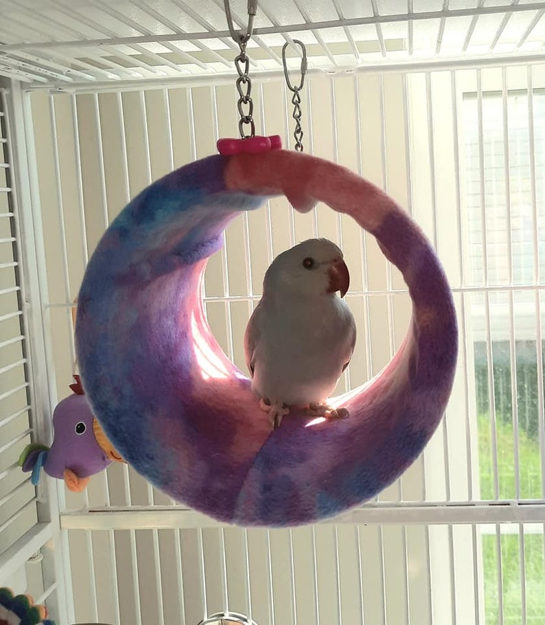 Bird Tunnel Parrot Hut Parrot Bird Hanging Toy FREE - Etsy