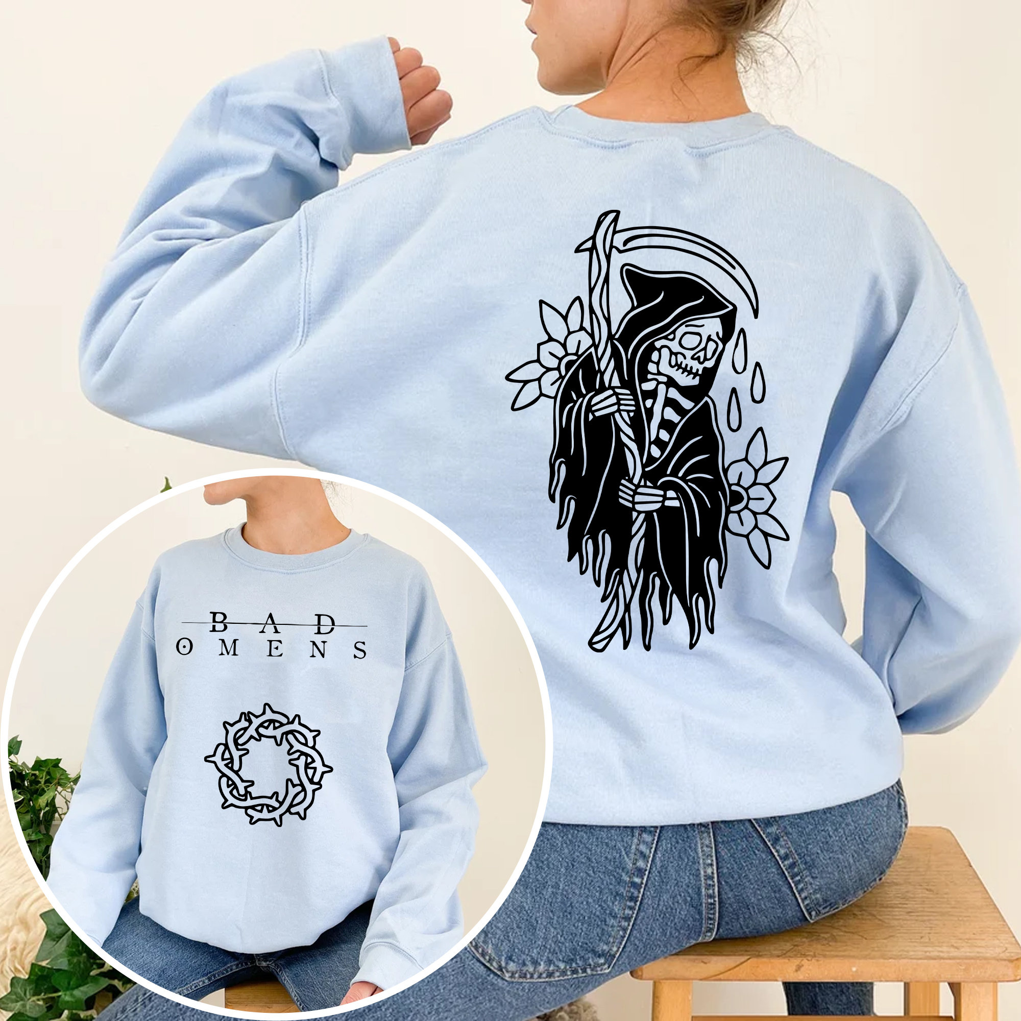 Bundle Bad Omen Tour 2023 SVG, Bad Omen Band Fan, Bad Omen Rock Band ...