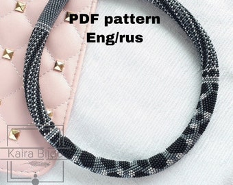 PDF Pattern for Bead Sea Snake Crochet Necklace and PNG File - Etsy