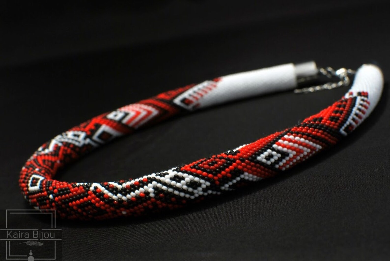 Bead Crochet Pattern Crochet Necklace Bead Rope Png Pattern - Etsy