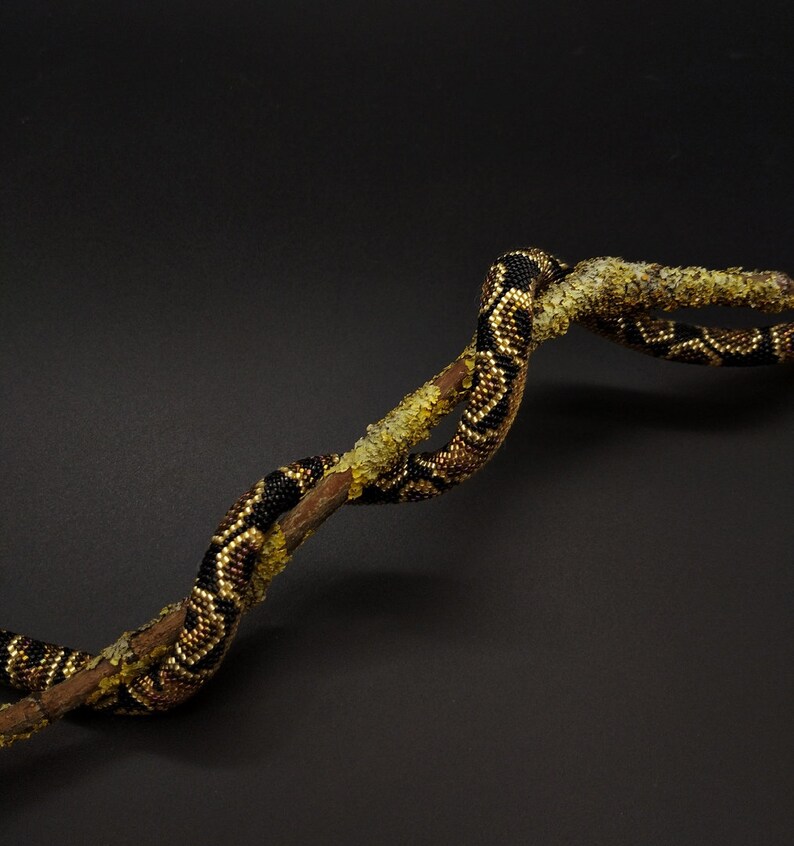 PDF Pattern for Bead Sea Snake Crochet Necklace and PNG File - Etsy