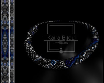 PDF Pattern for Bead Sea Snake Crochet Necklace and PNG File - Etsy