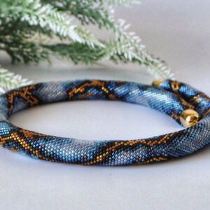 PDF Pattern for Bead Sea Snake Crochet Necklace and PNG File Jewelry ...