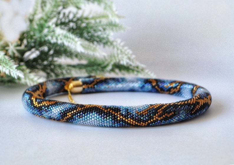 PDF Pattern for Bead Sea Snake Crochet Necklace and PNG File - Etsy