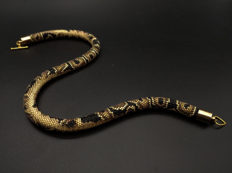 PDF Pattern for Bead Sea Snake Crochet Necklace and PNG File - Etsy