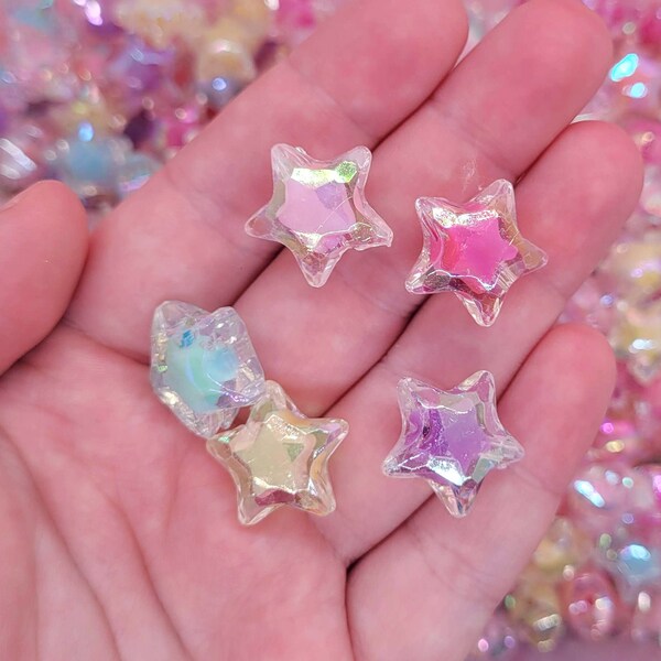 Plastic Star Charms - Etsy