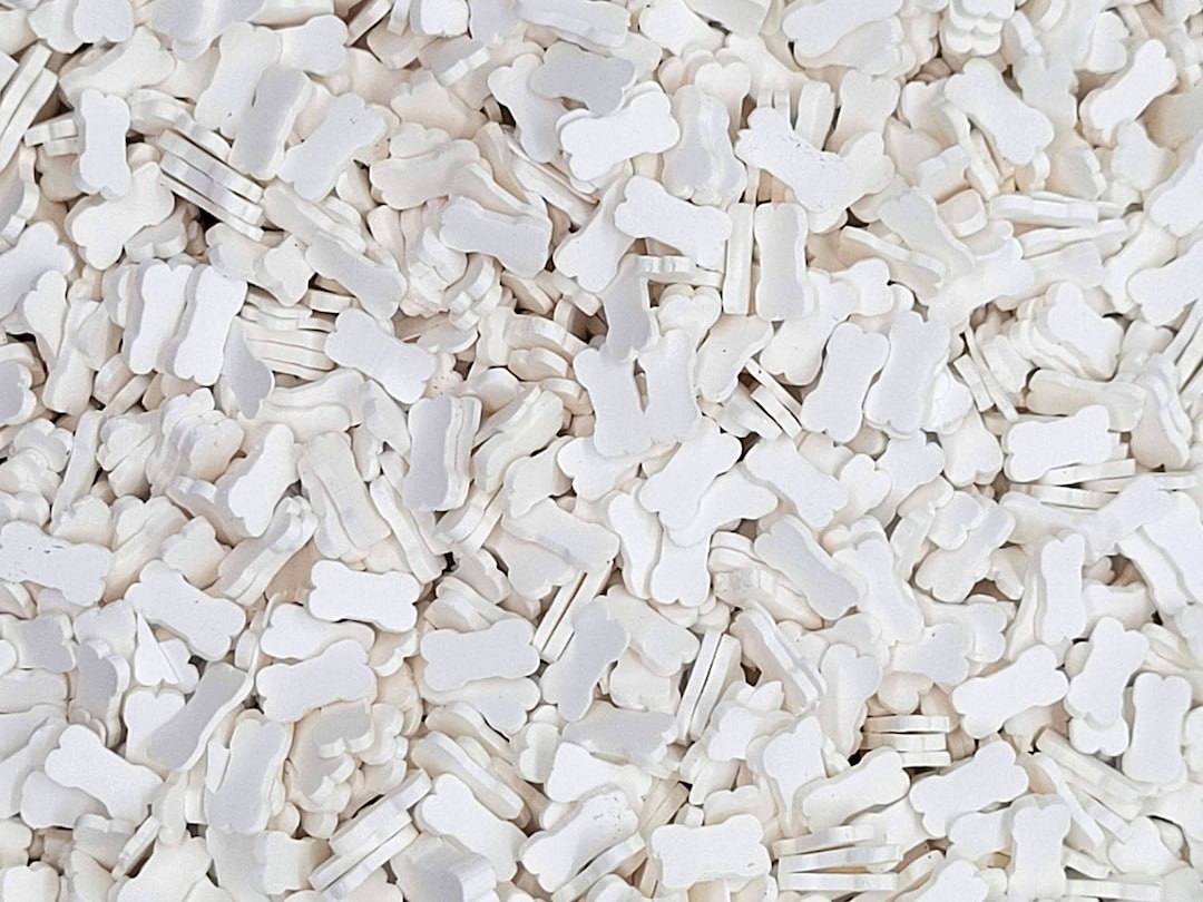 Bone Fake Sprinkles | Faux Polymer Clay Confetti Sprinkles | Slices for ...