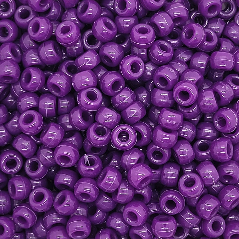 Big Purple Beads - Etsy