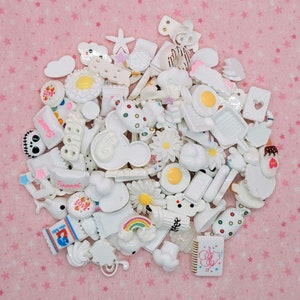 Random Kawaii Flatback Resin Cabochon - Flat Back Cute Charms for ...