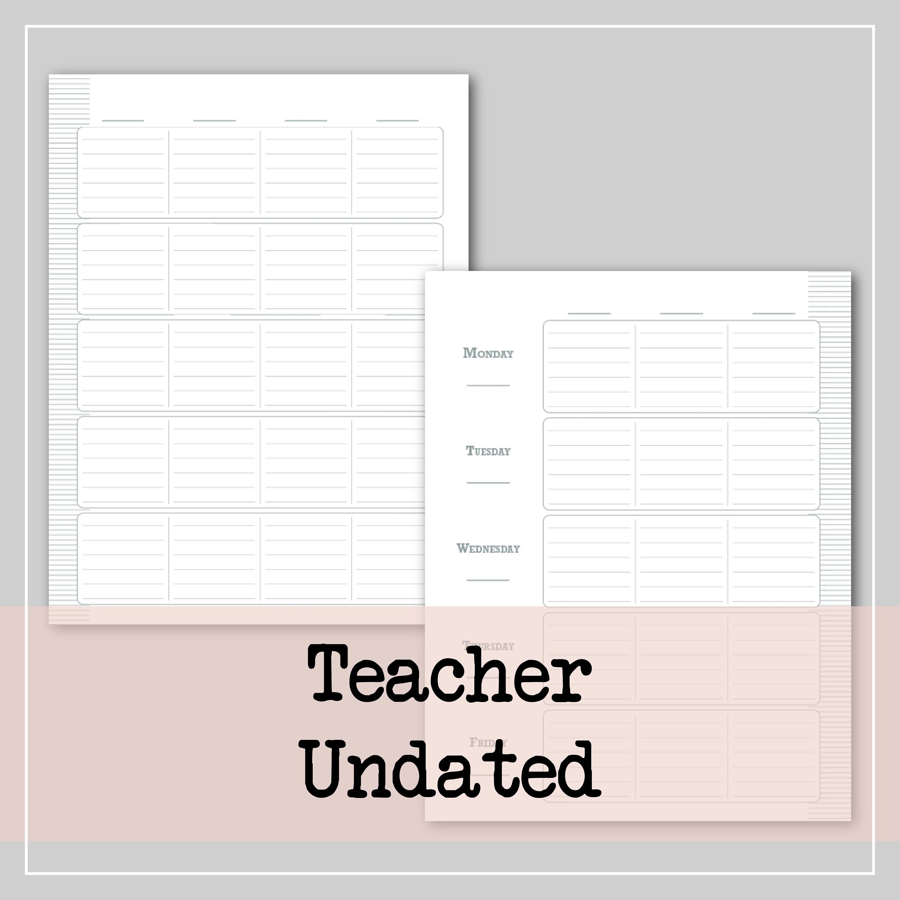 Layout Pack for the Happy Planner® - Size: Big (8.5x11) - PDF Printable ...