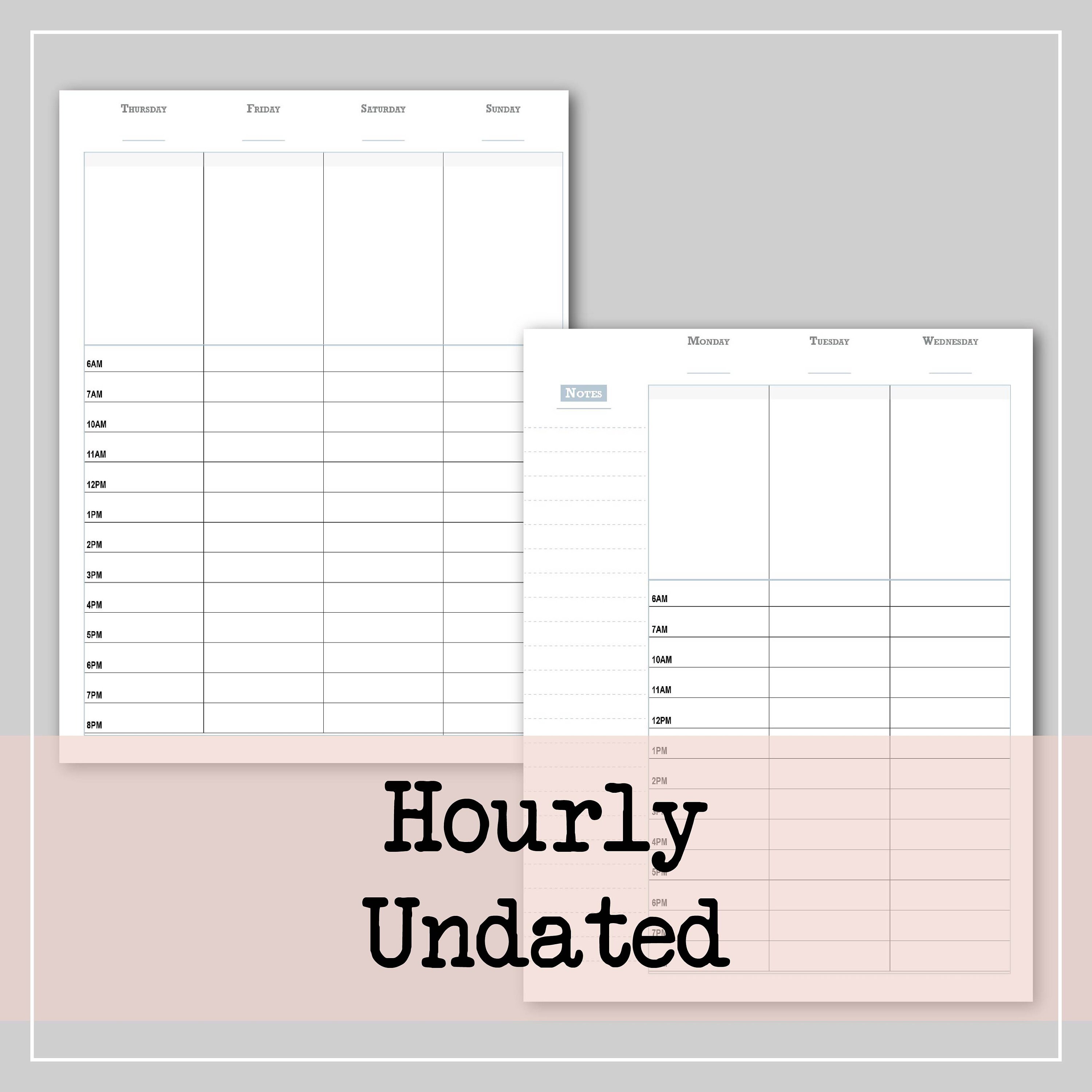 Layout Pack for the Happy Planner® Size: Big 8.5x11 PDF Printable ...