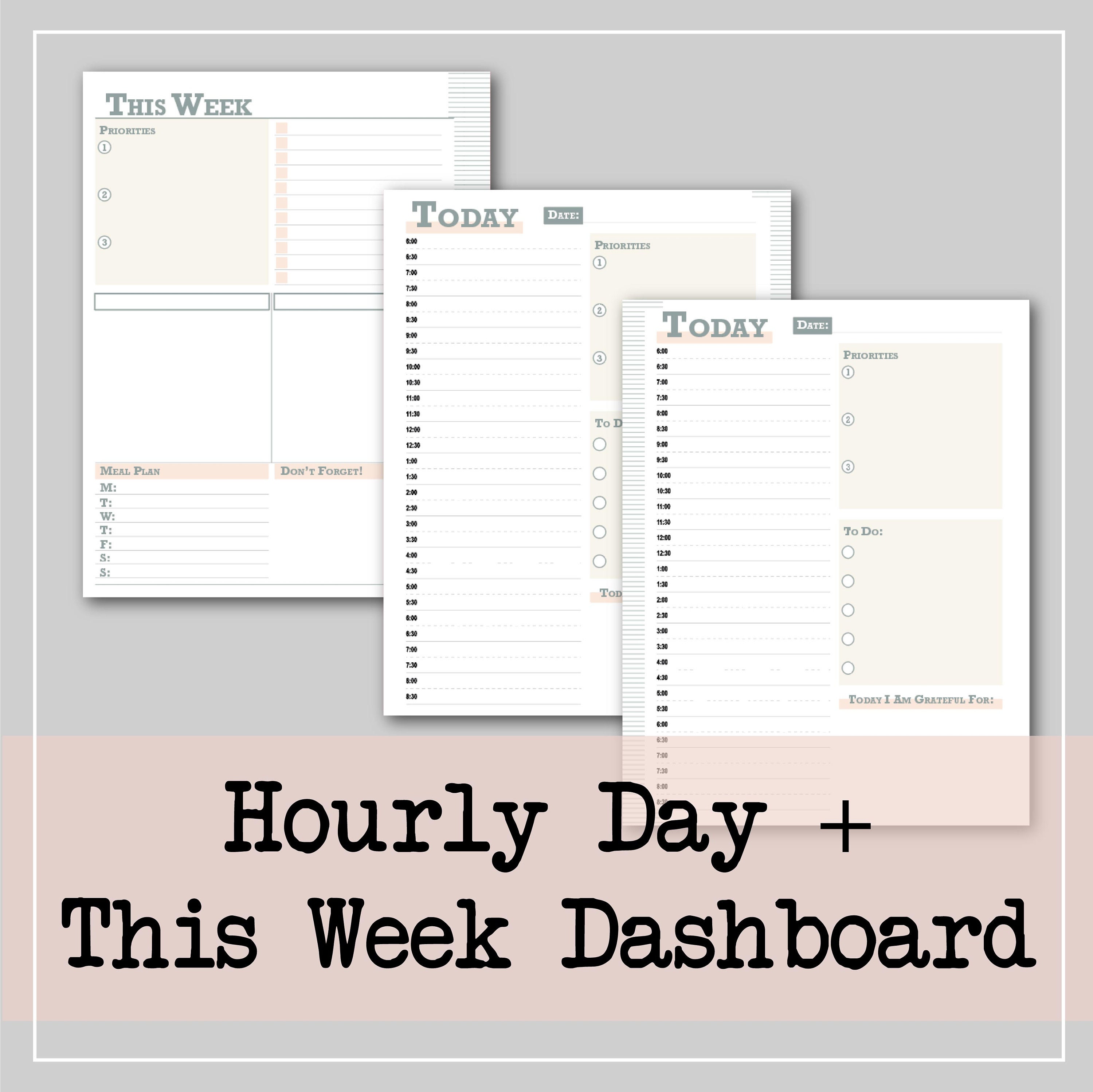 Layout Pack for the Happy Planner® - Size: Big (8.5x11) - PDF Printable ...