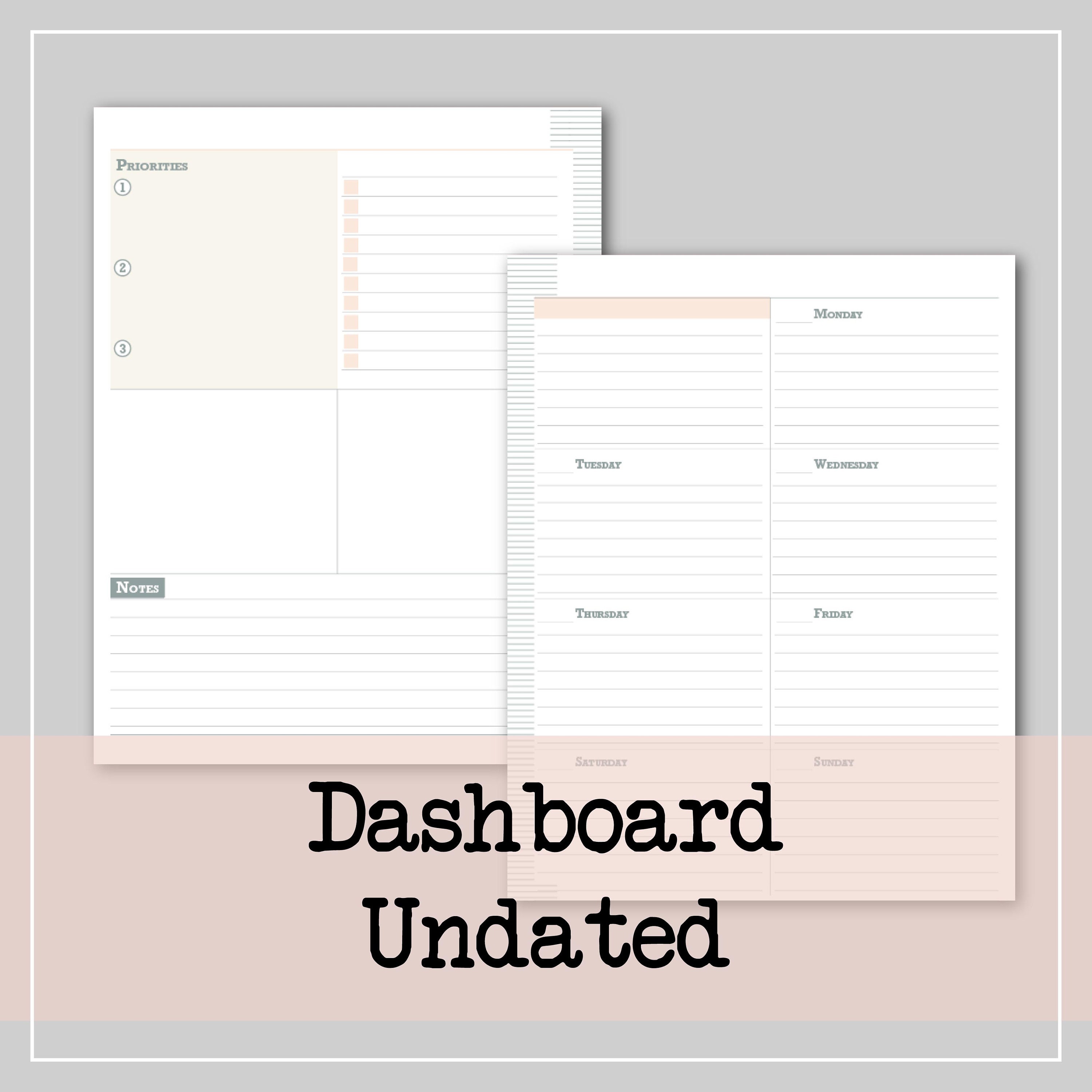 Layout Pack for the Happy Planner® - Size: Big (8.5x11) - PDF Printable ...
