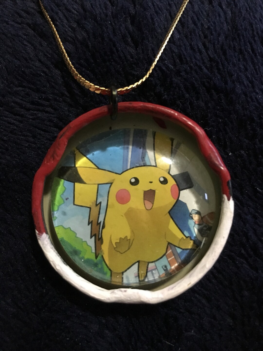 Pikachu Pokémon Necklace - Etsy