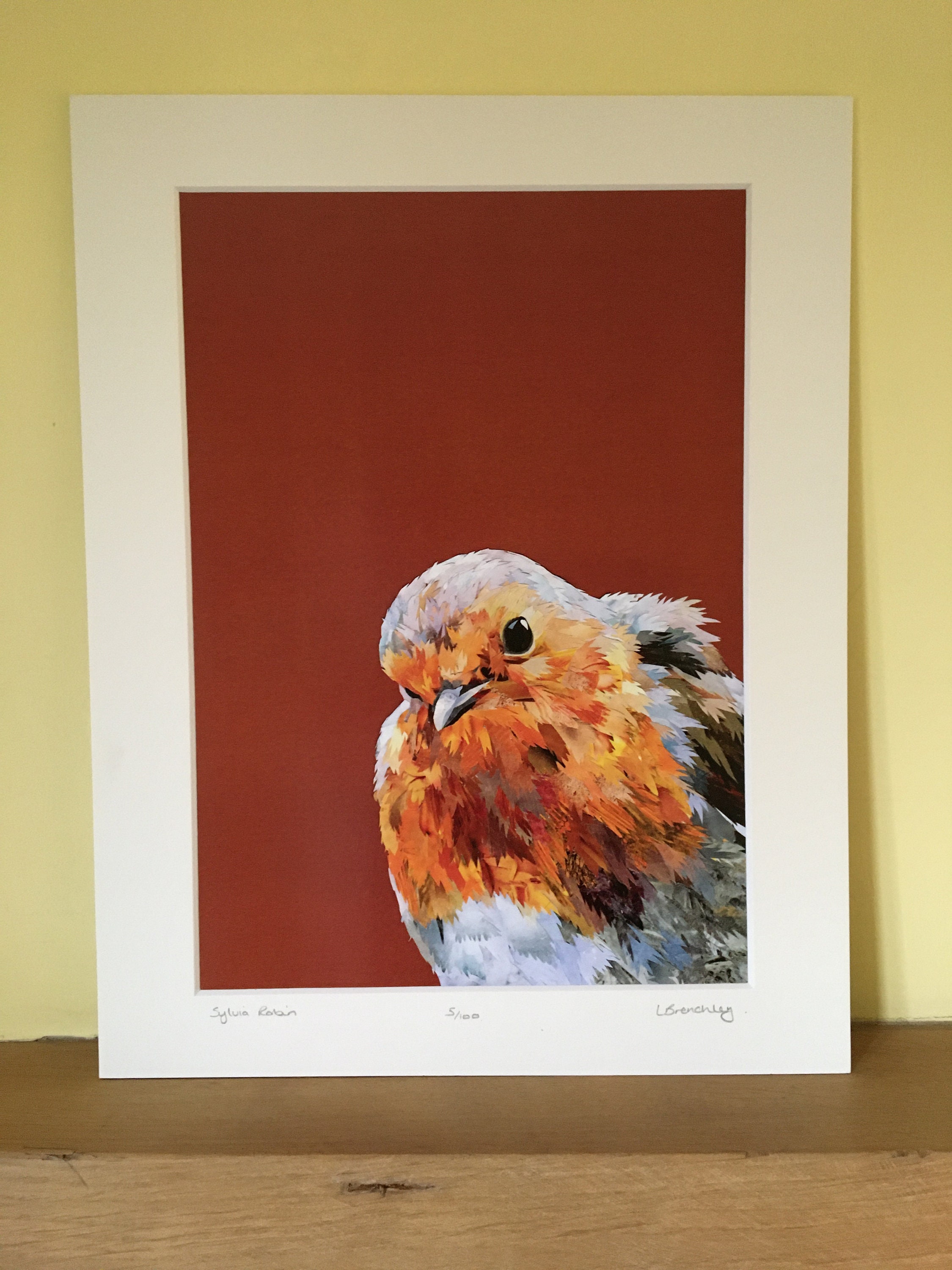 Sylvia Robin, Collage, Signed Limited Edition A4 Print. - Etsy