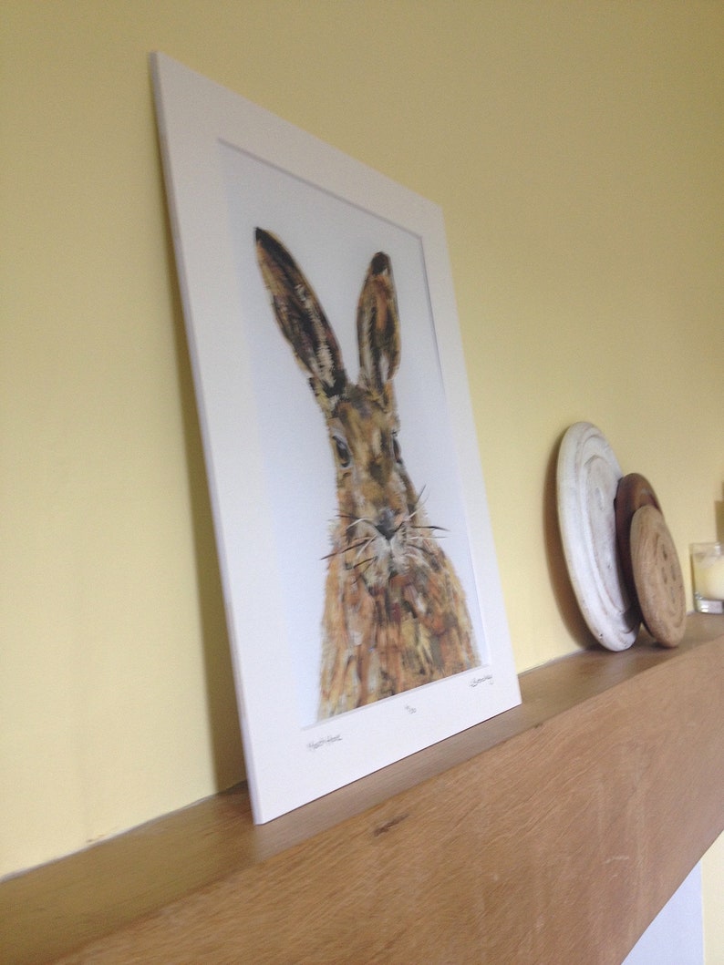 March Hare Collage Signed Limited Edition A4 Print - Etsy