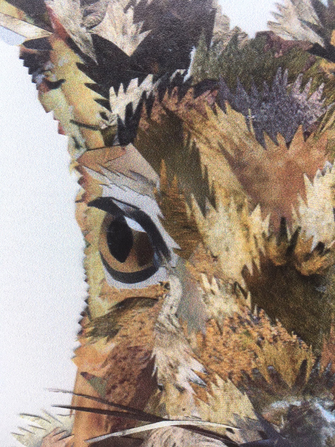 March Hare Collage Signed Limited Edition A4 Print - Etsy